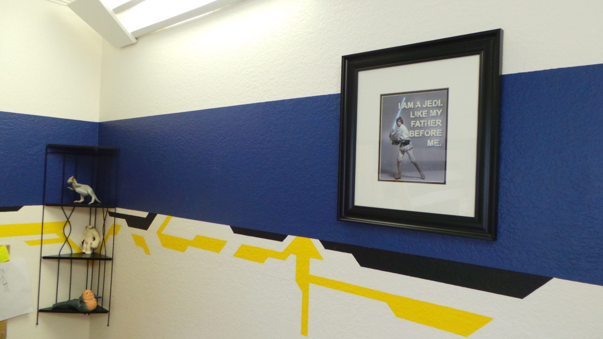 Star Wars Room Paint Tutorial. Kid's room decor ideas