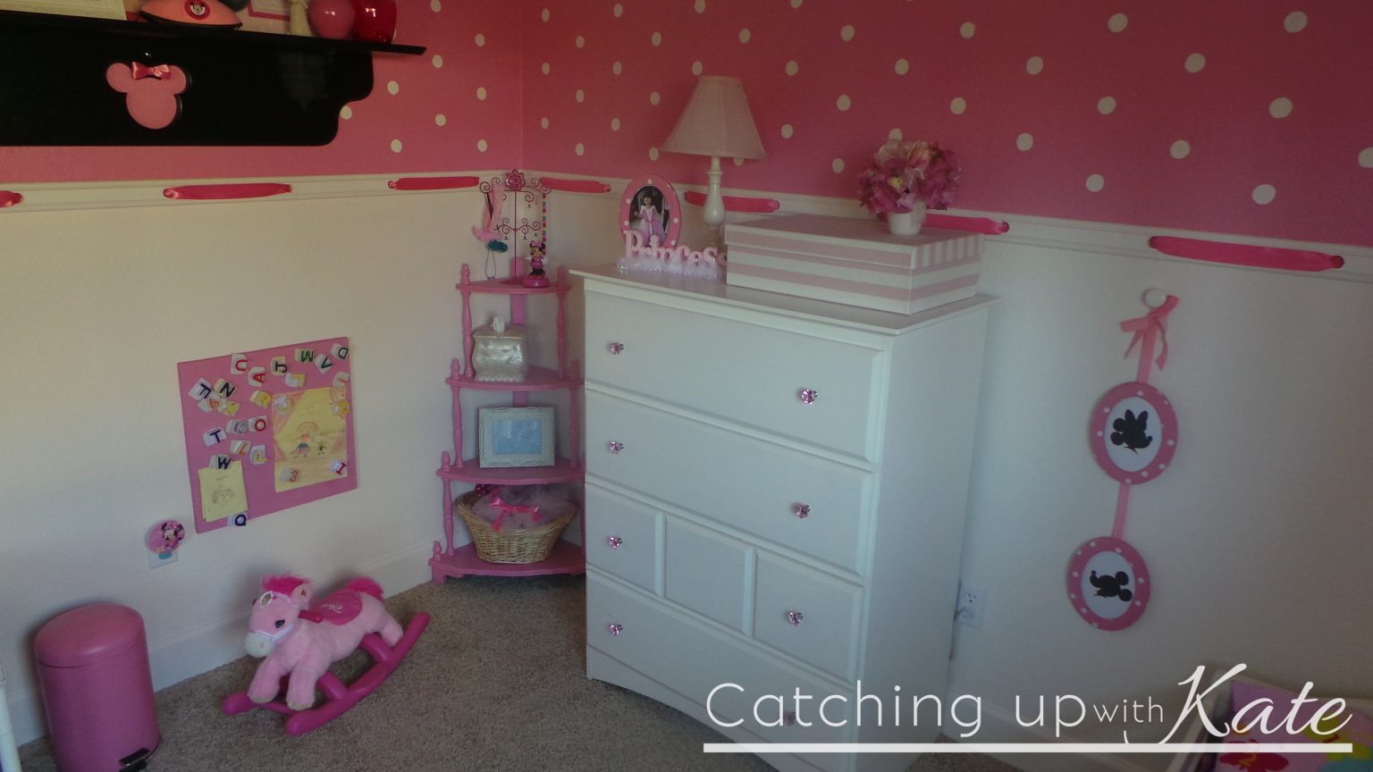 Minnie Mouse Room : DIY Decor - Highlights Along the Way