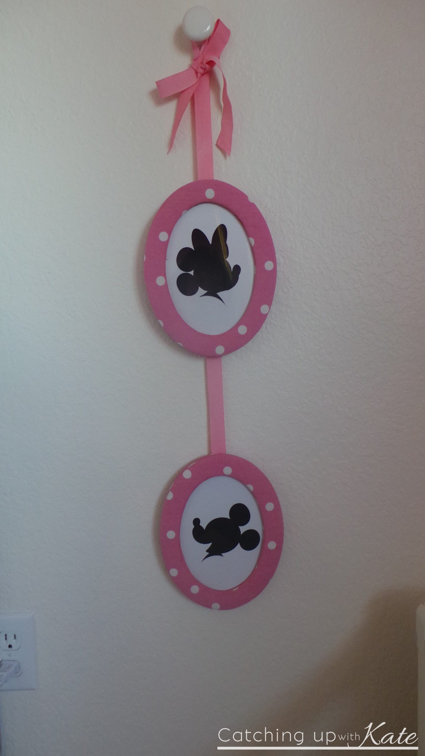 Minnie Mouse Room : DIY Decor - Highlights Along the Way