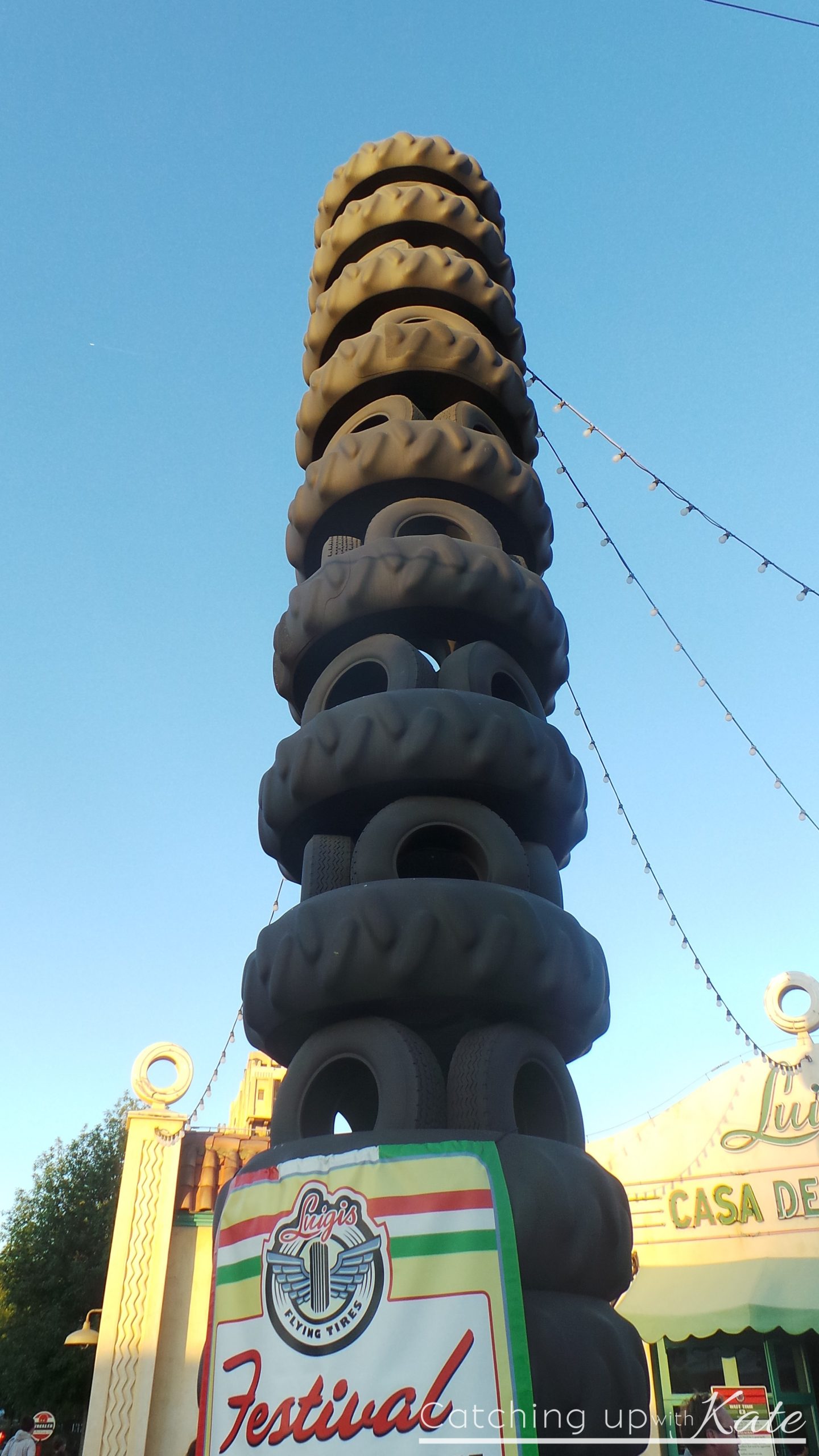 Luigi's Flying Tires presenting by Alamo.