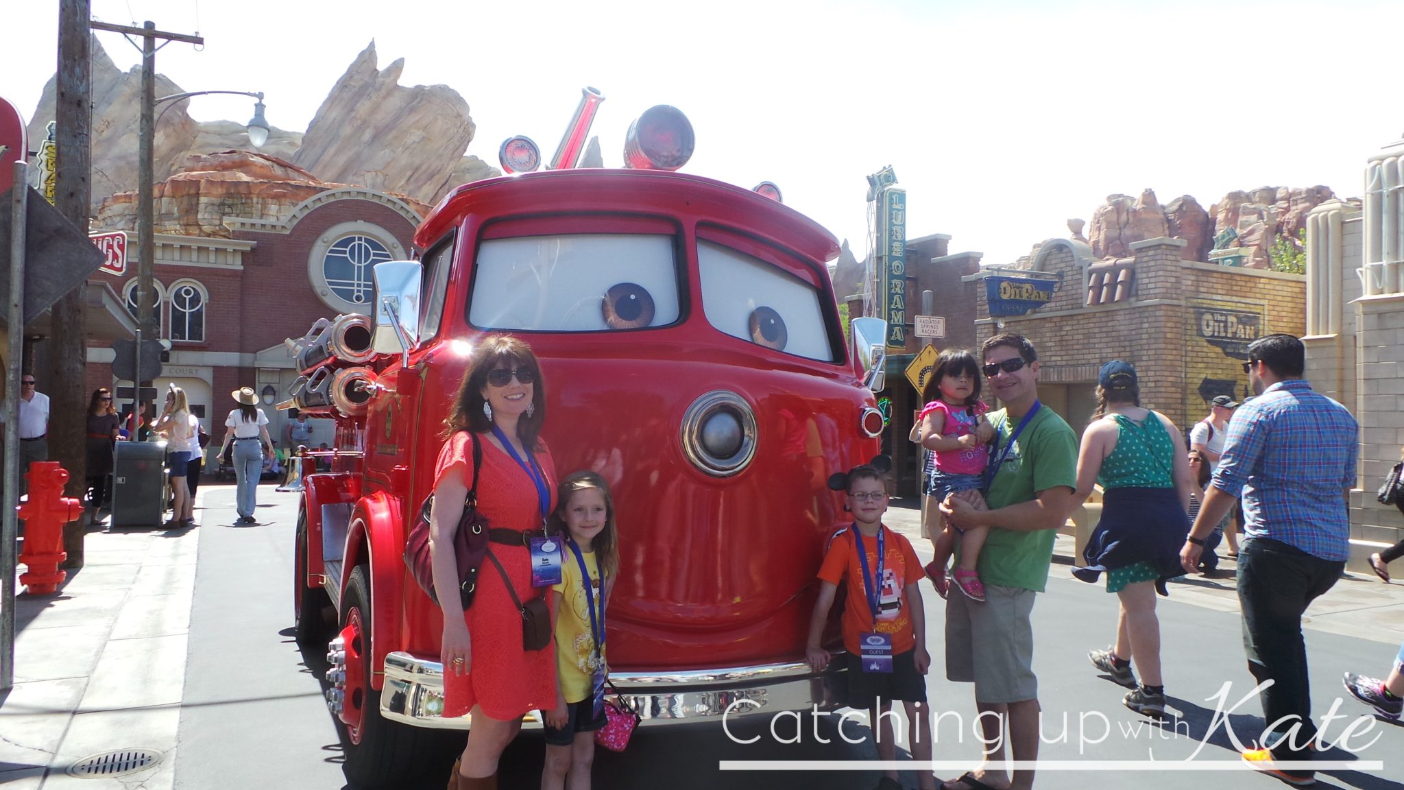 Cars Land at Disney California Adventure Park is our family's favorite!