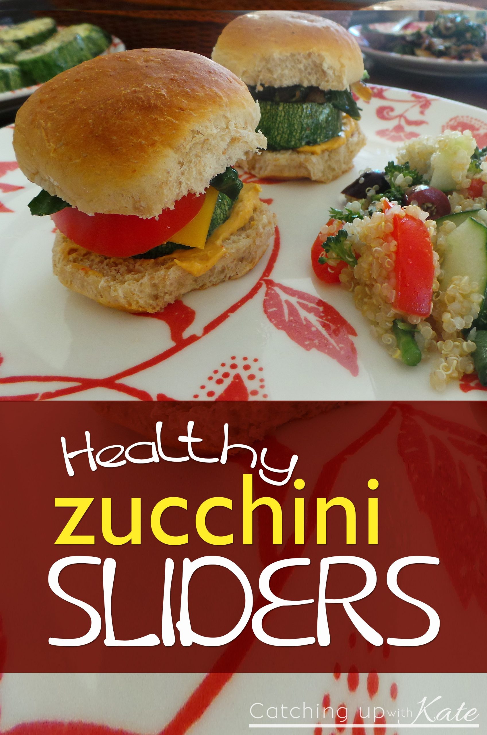 Easy and Healthy Zucchini Sliders