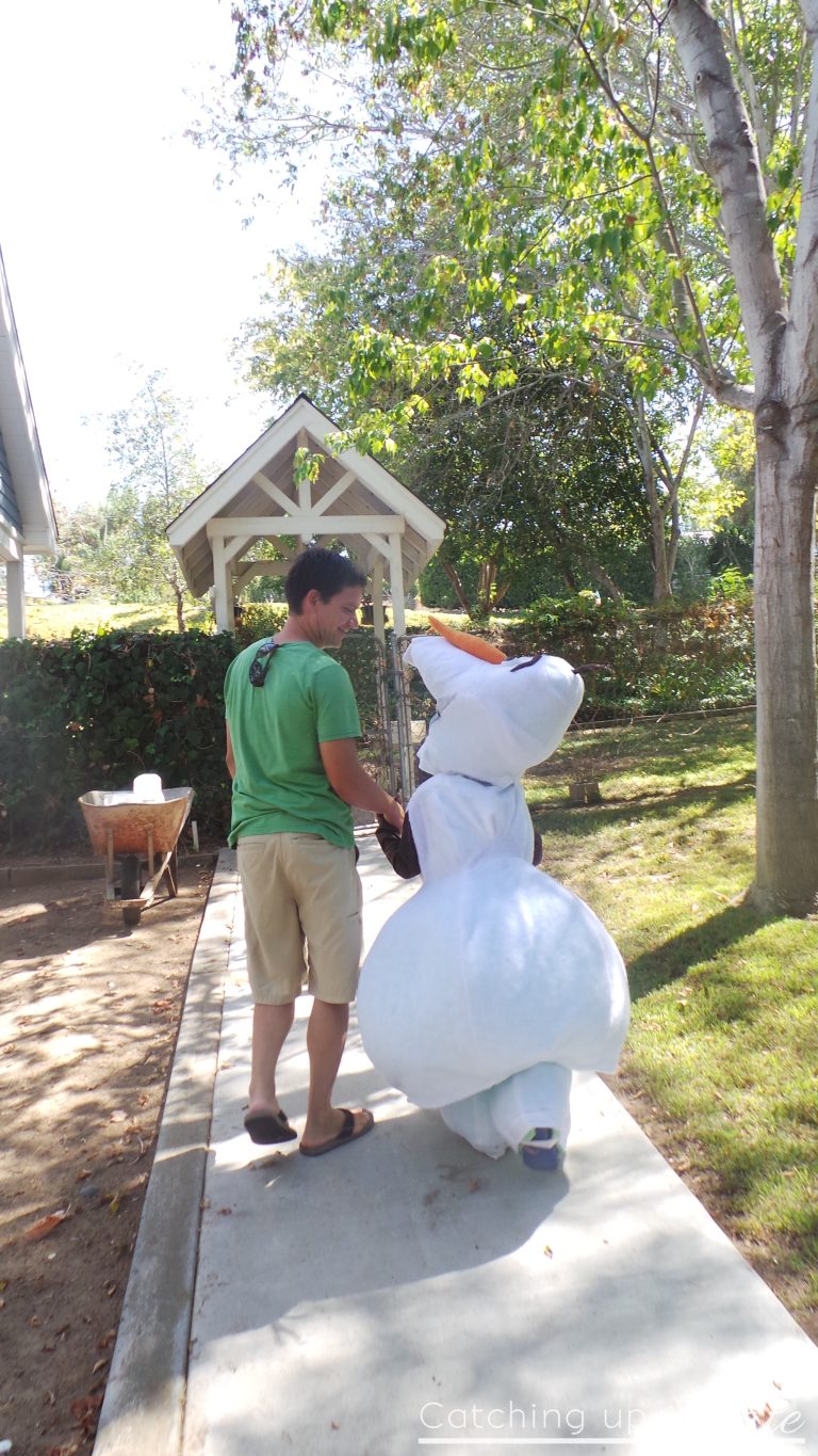 DIY Olaf Costume for Halloween