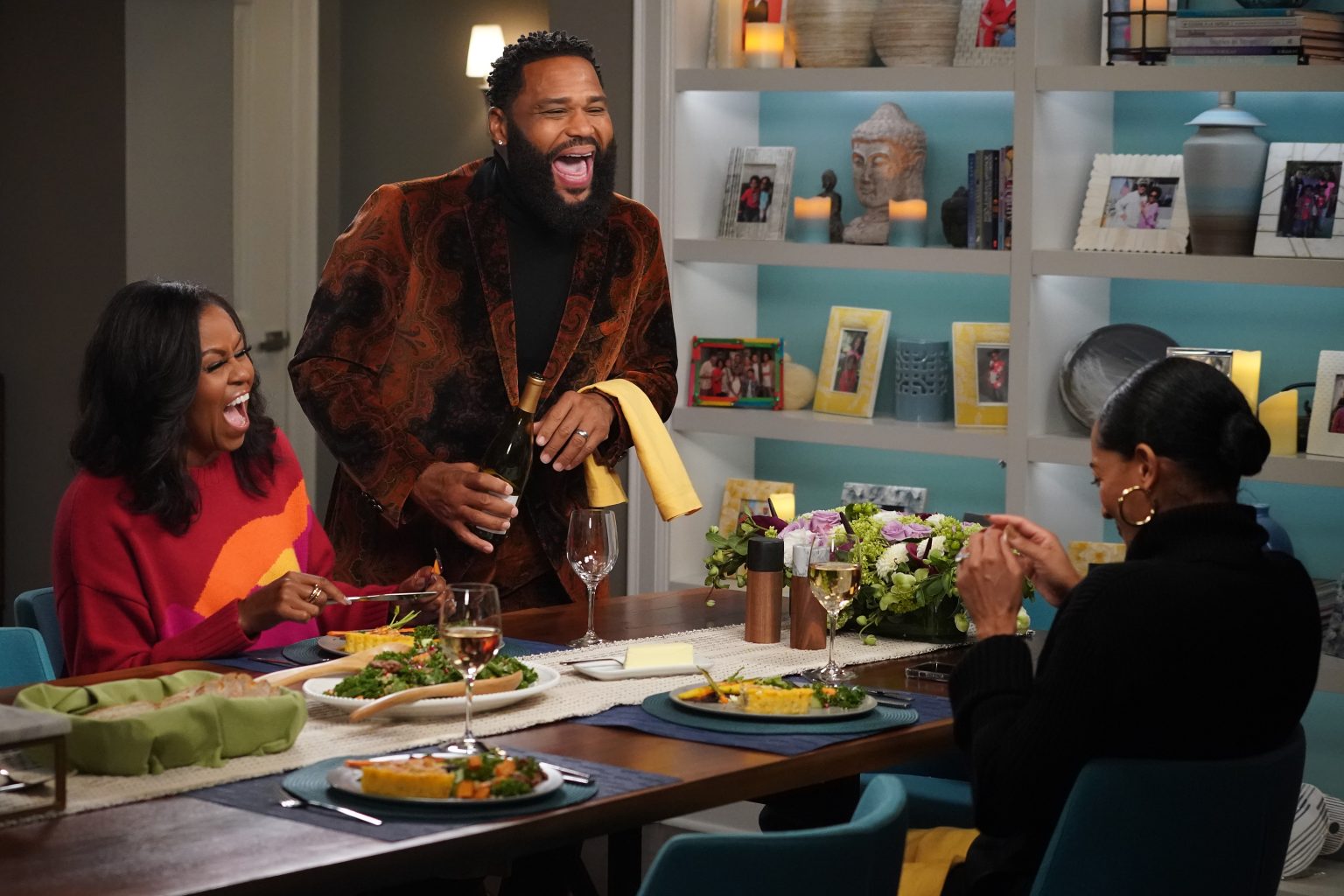 Behind the scenes at ABC's black-ish - pictures of the Blackish House!