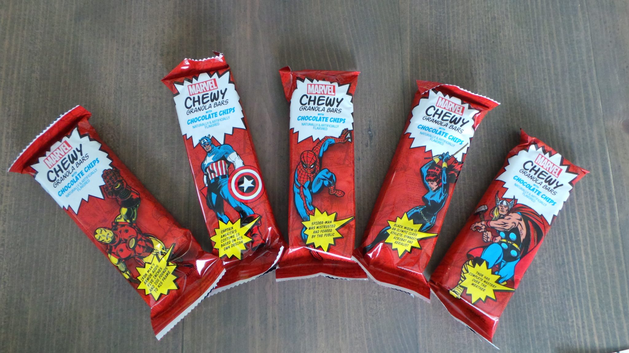 Marvel Snack Bars and a fun FREE Superhero Printable!