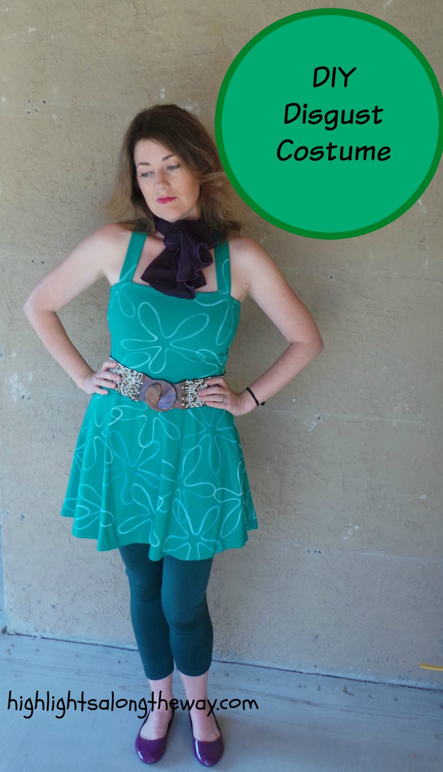 DIY Disgust Costume - Inside Out Costumes - DIY Costumes