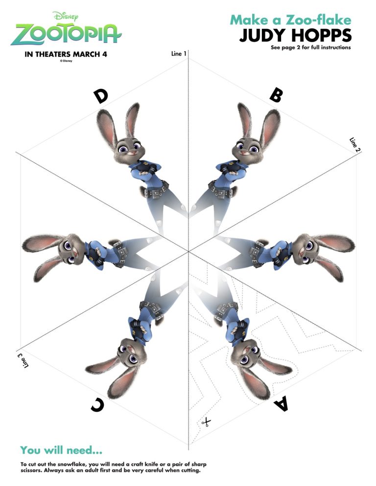 Flash Zootopia and other Holiday themed printables from Zootopia