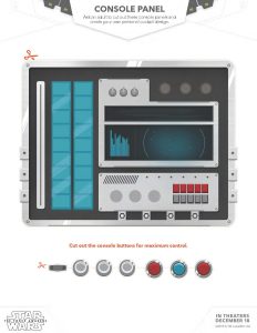 Star Wars The Force Awakens activity sheets - Highlights Along the Way