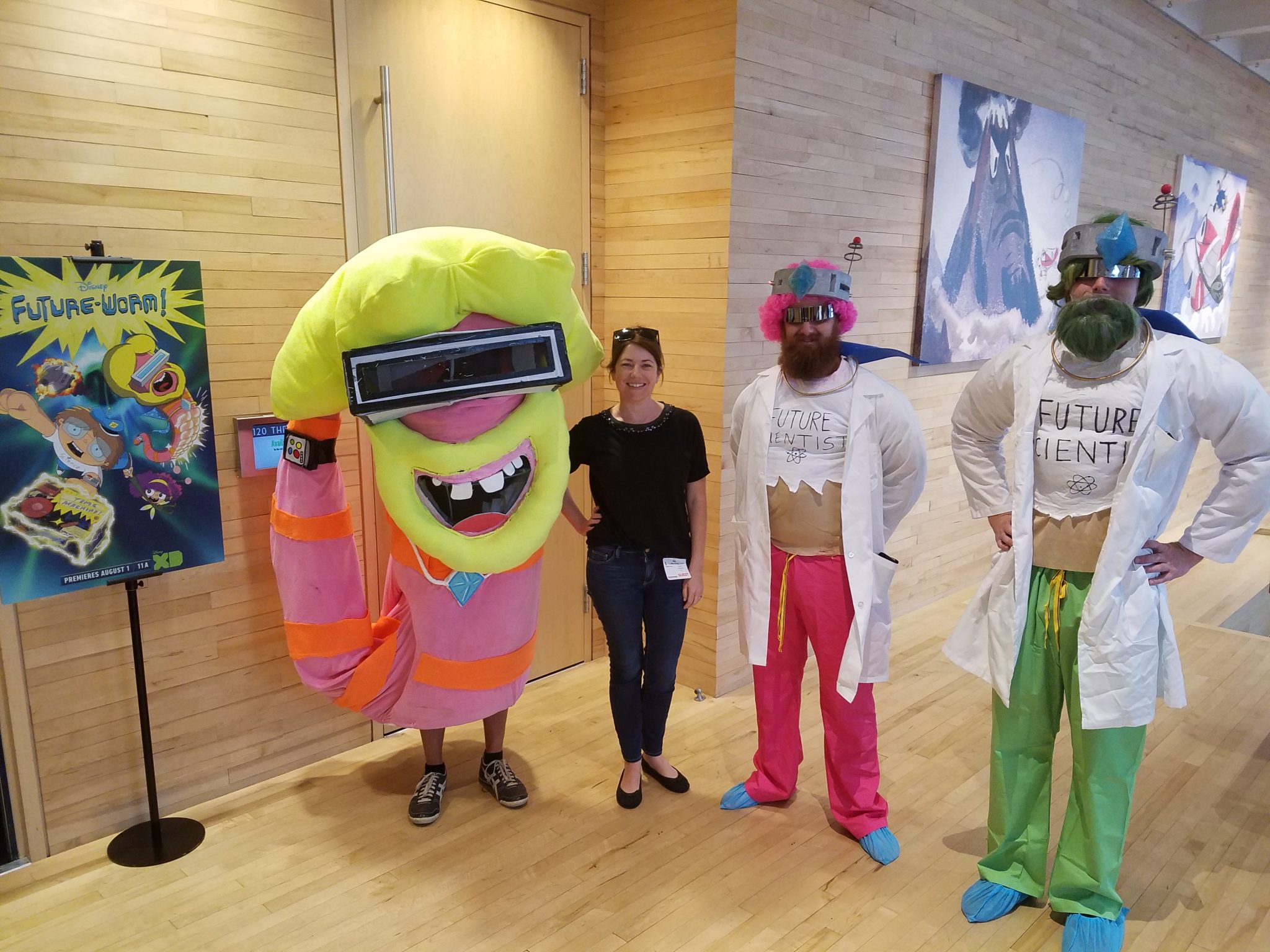 Future Worm is premiering on Disney Plus! A funny animated series!