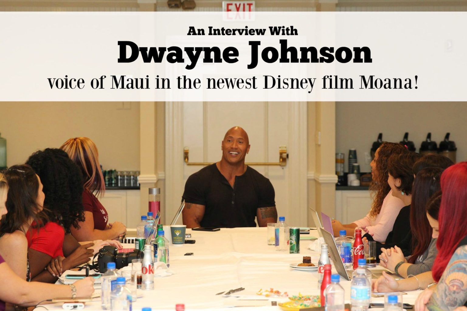 An interview with Dwayne Johnson about his role as Maui