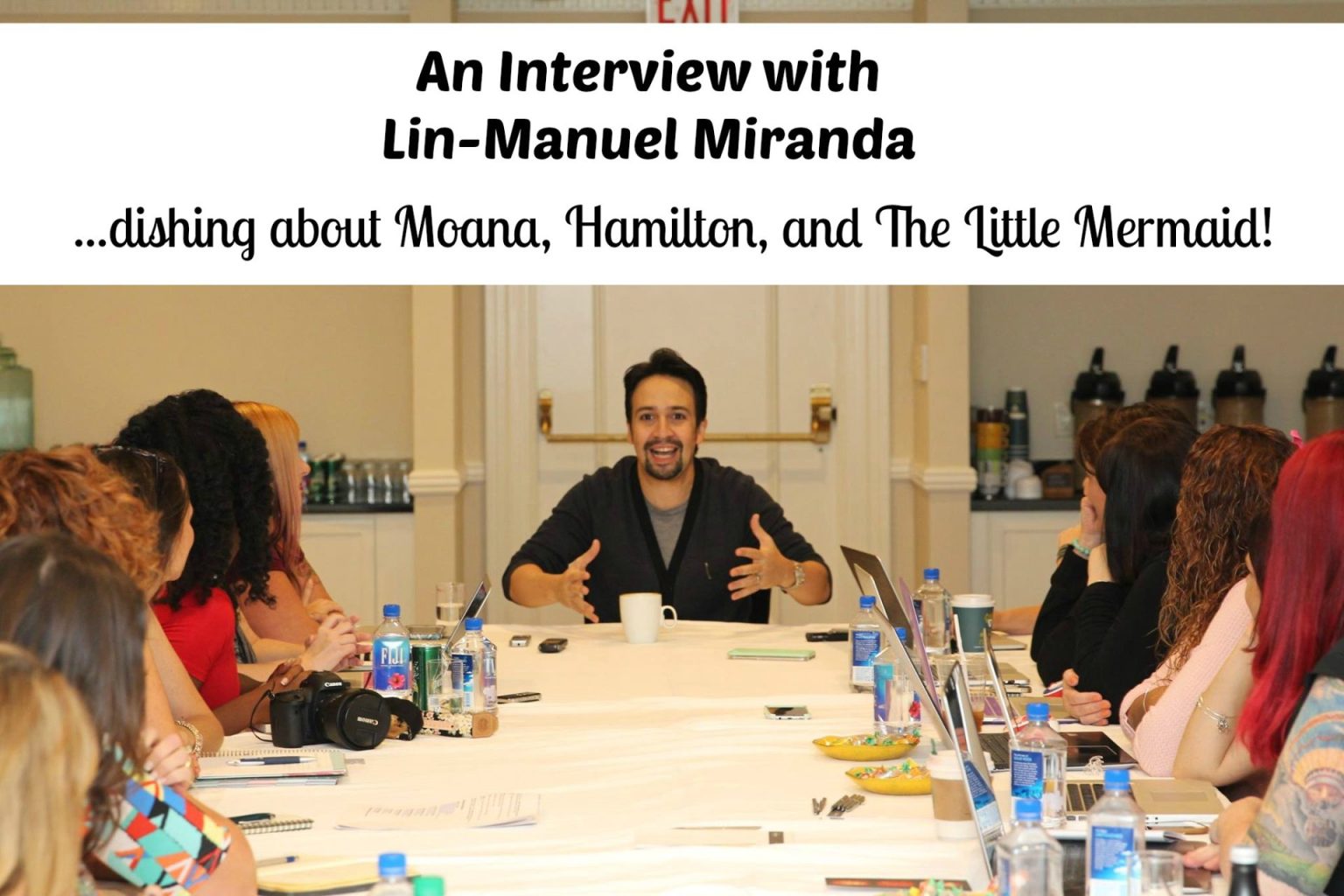 An interview with Lin-Manuel Miranda about his work on Moana!