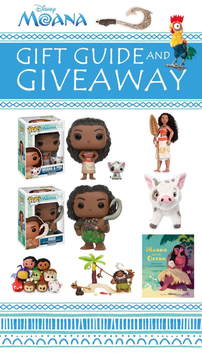 The ultimate Disney Moana Gift Guide and giveaway