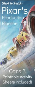 Disney Pixar's Cars printable activity sheets for kids.