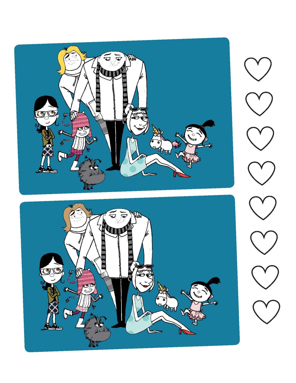 Despicable Me 3 coloring and activity sheets - Free Printables