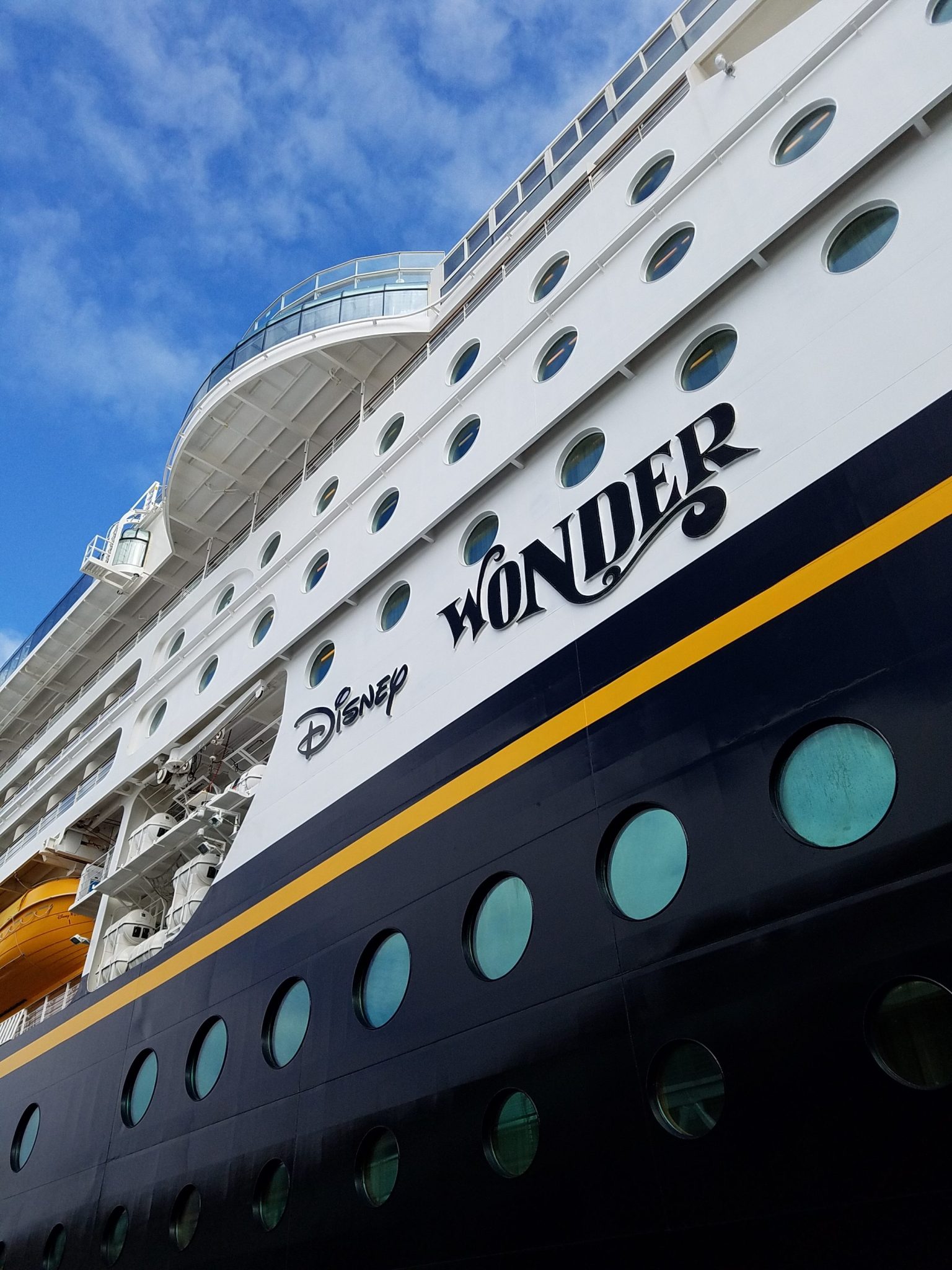 A behind the scenes photo tour of the Disney Wonder cruise ship!