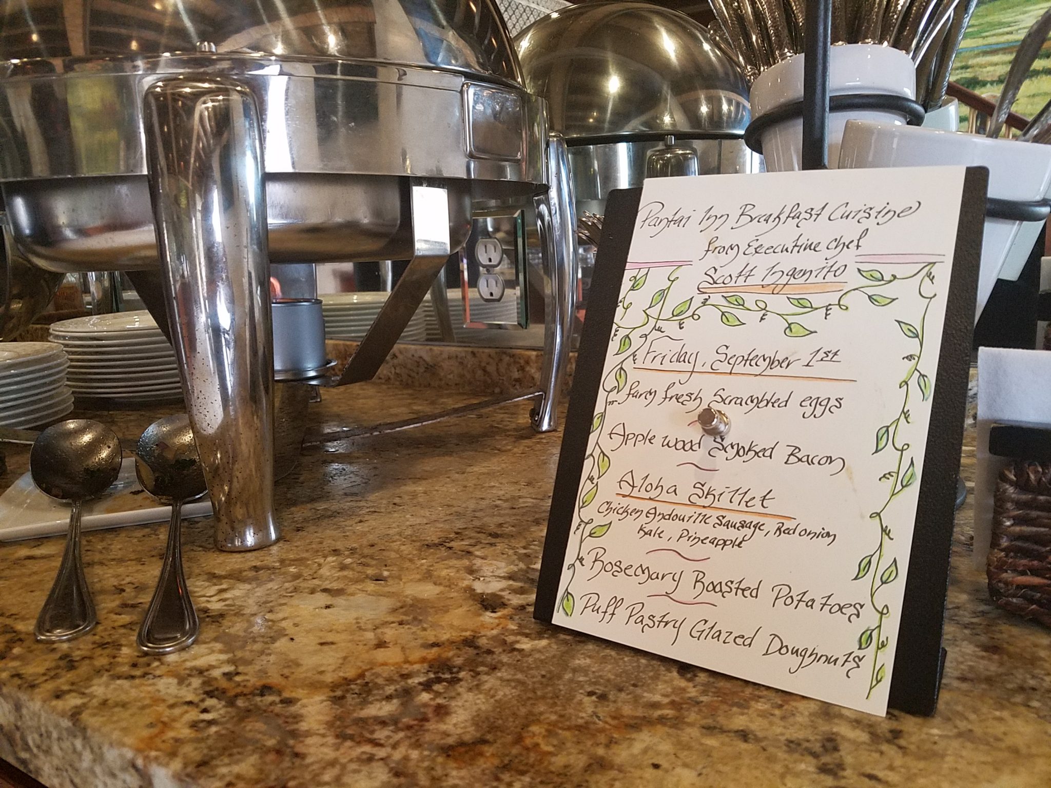 Pantai Inn and where to eat in La Jolla California with kids.