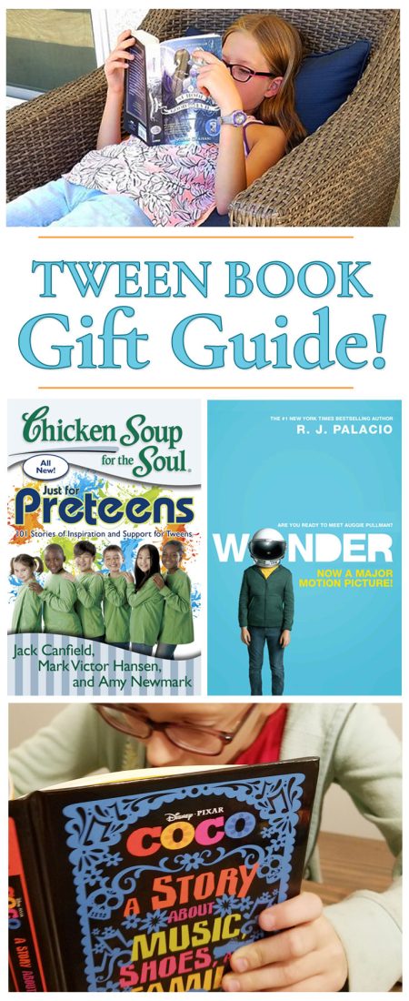 Tween Book Gift Guide for the pre teen readers on your list!