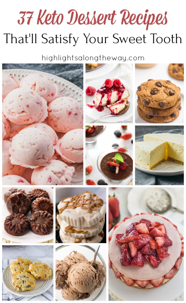 Keto Dessert Recipes - Round up of Ketogenic Friendly Desserts