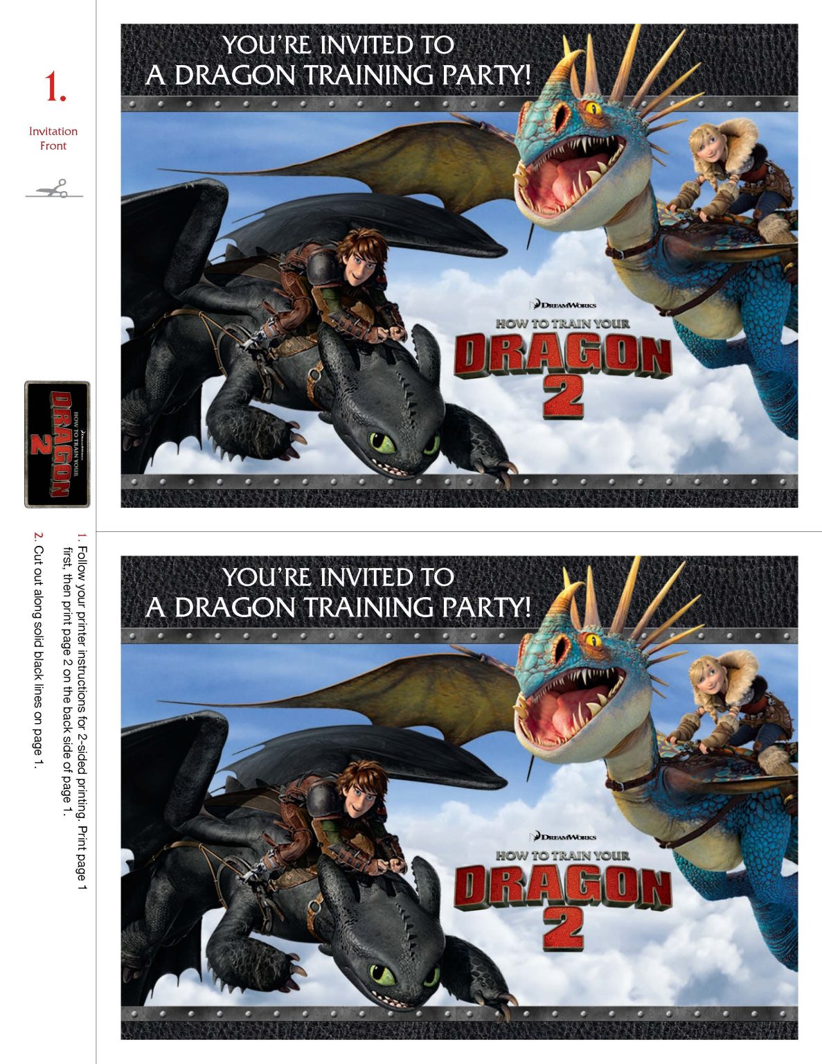 The Making of How to Train Your Dragon 3 and Printable Party Kit