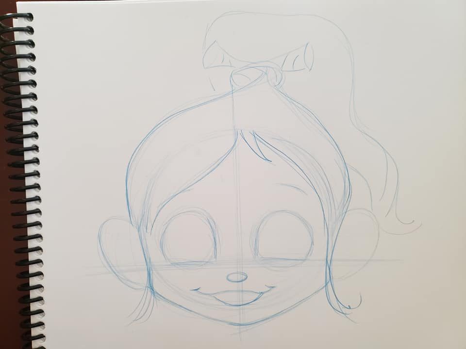 How to Draw Vanellope Von Schweets from Ralph Breaks the Internet