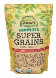 Easy and Fast Salmon Burger recipe using Super Grains!
