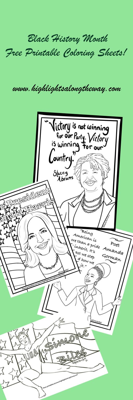 Black History Month Coloring sheets free printable collection