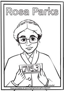 Black History Month Coloring sheets free printable collection