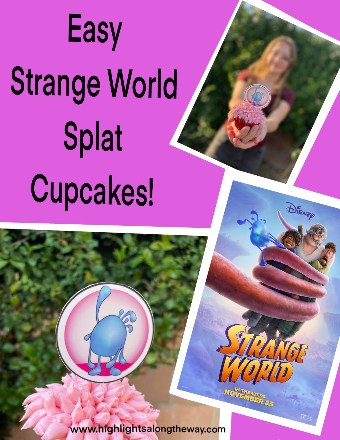 Strange World Cupcakes