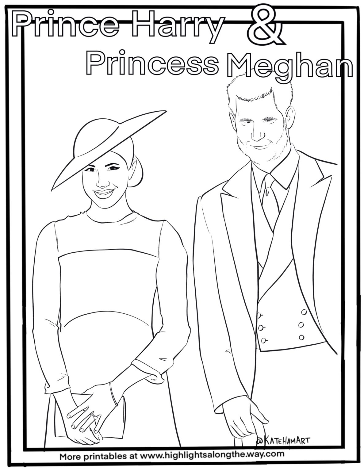 King Charles III Coronation Coloring Pages