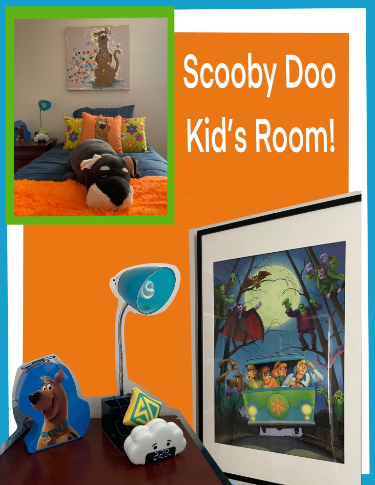 Scooby Doo themed kid's room - decor ideas!