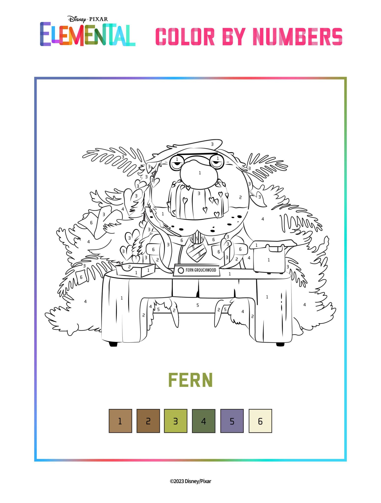 Elemental Coloring Pages and Activity Sheets