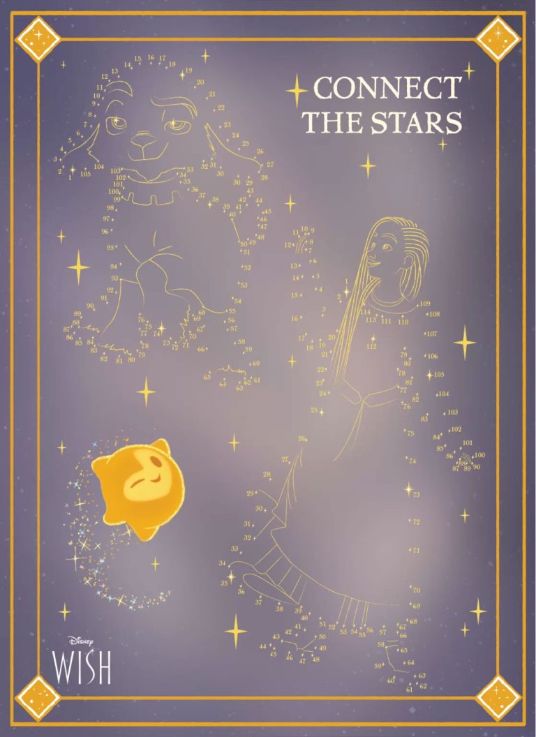 WISH Coloring Pages - Highlights Along the Way