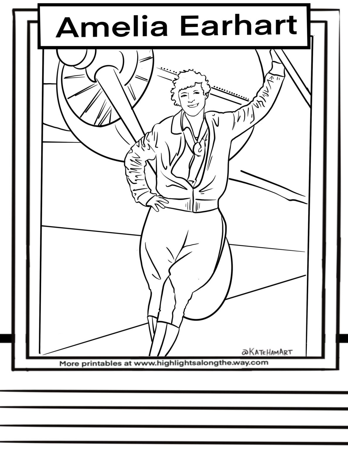 Women's History Month Coloring Pages - Free Instant downloads!