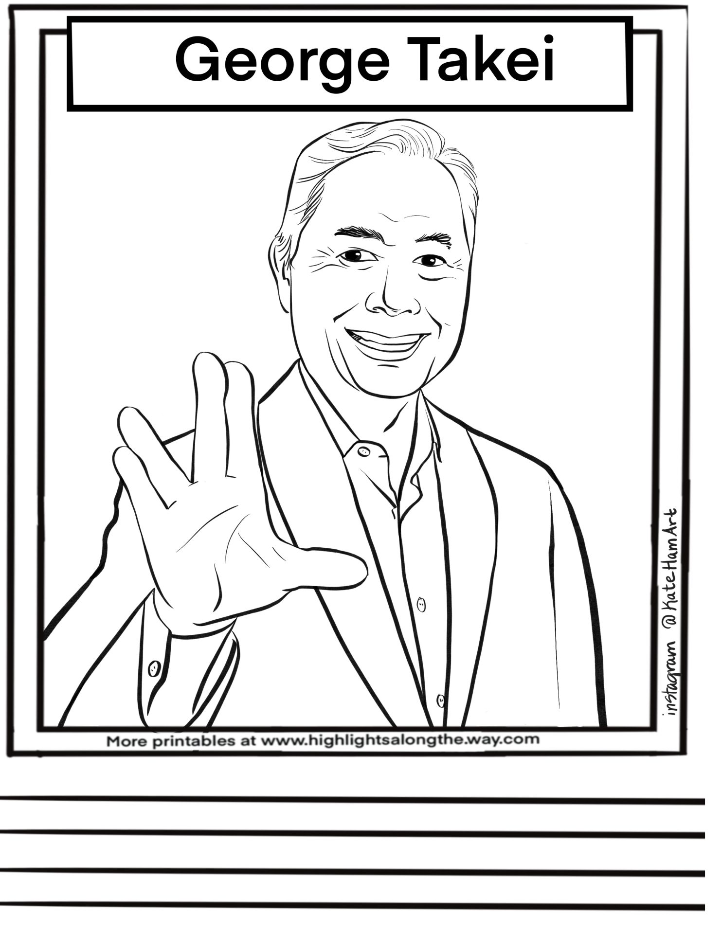 Asian American Heritage Month Coloring Pages
