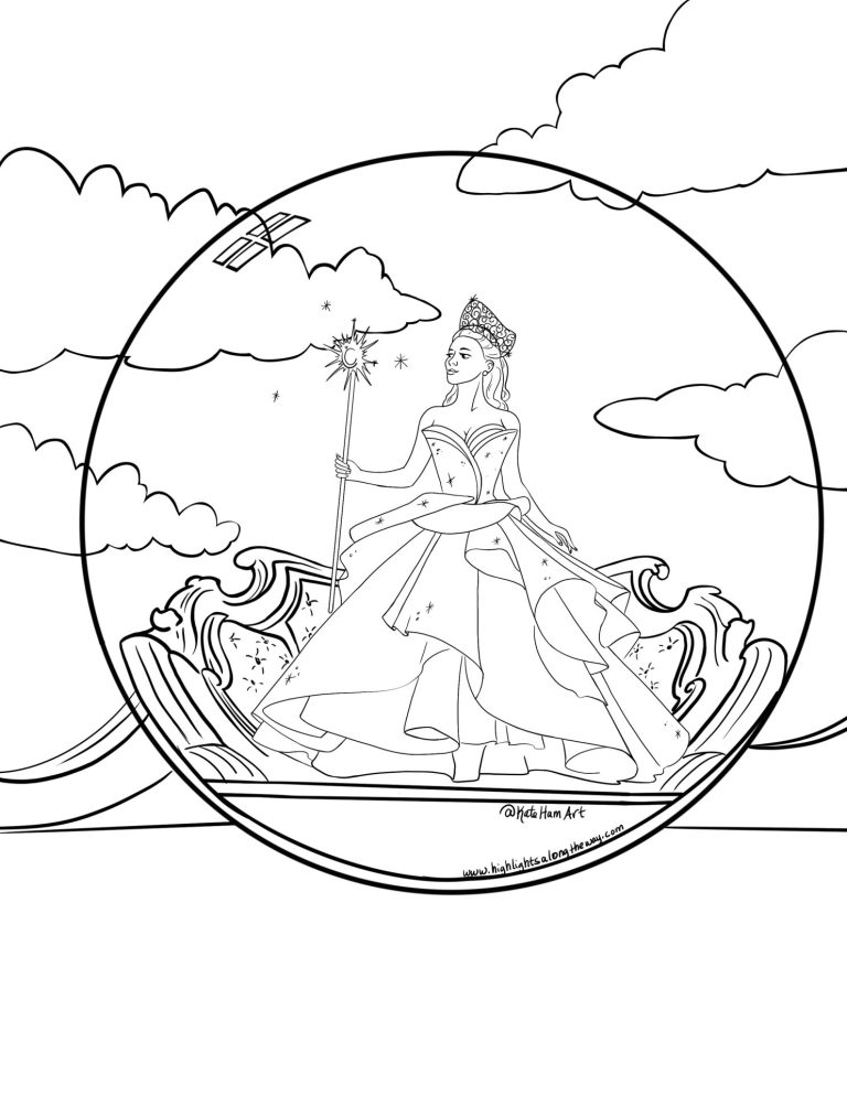 Wicked Coloring Pages - Instant download and print