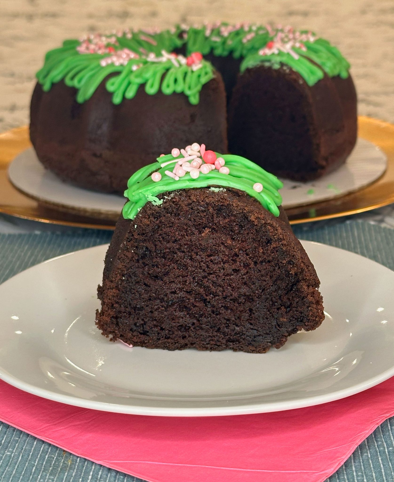 Wicked Cake Recipe - Peppermint Bundt Recipe with Vanilla Glaze