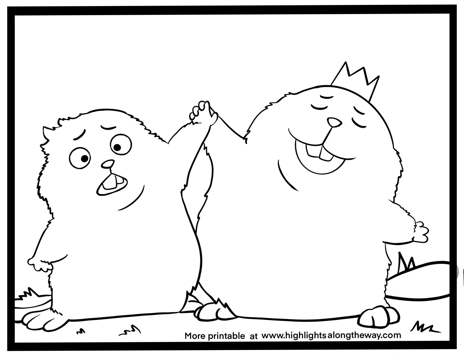 Hoppers Coloring Pages