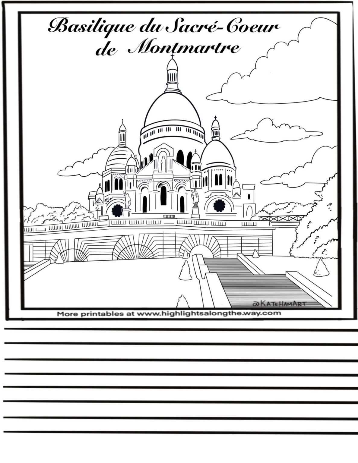 Simone Biles free printable coloring sheet - Olympic Gymnast